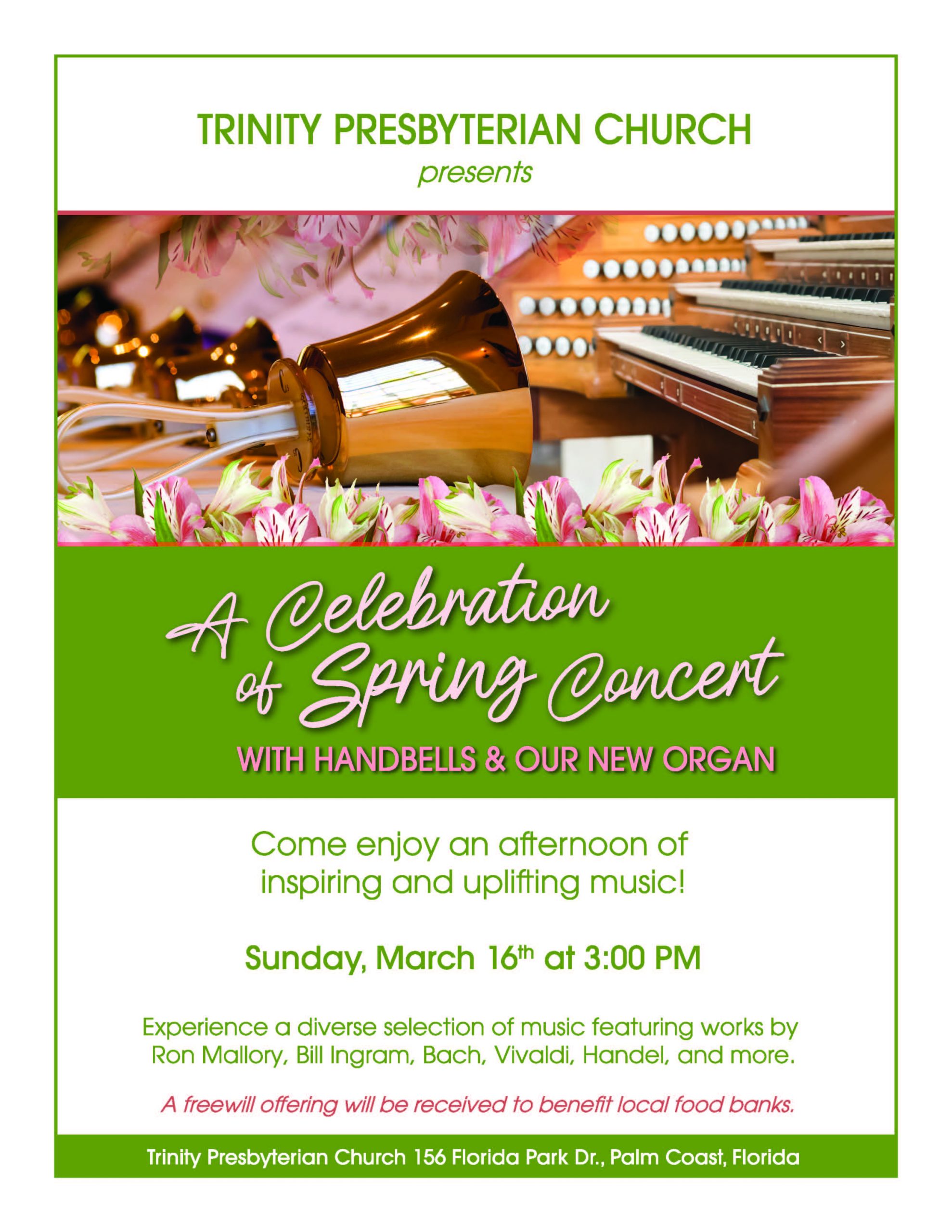 2025 Trinity Handbell and Organ Concert – Trinity Presbyterian Church